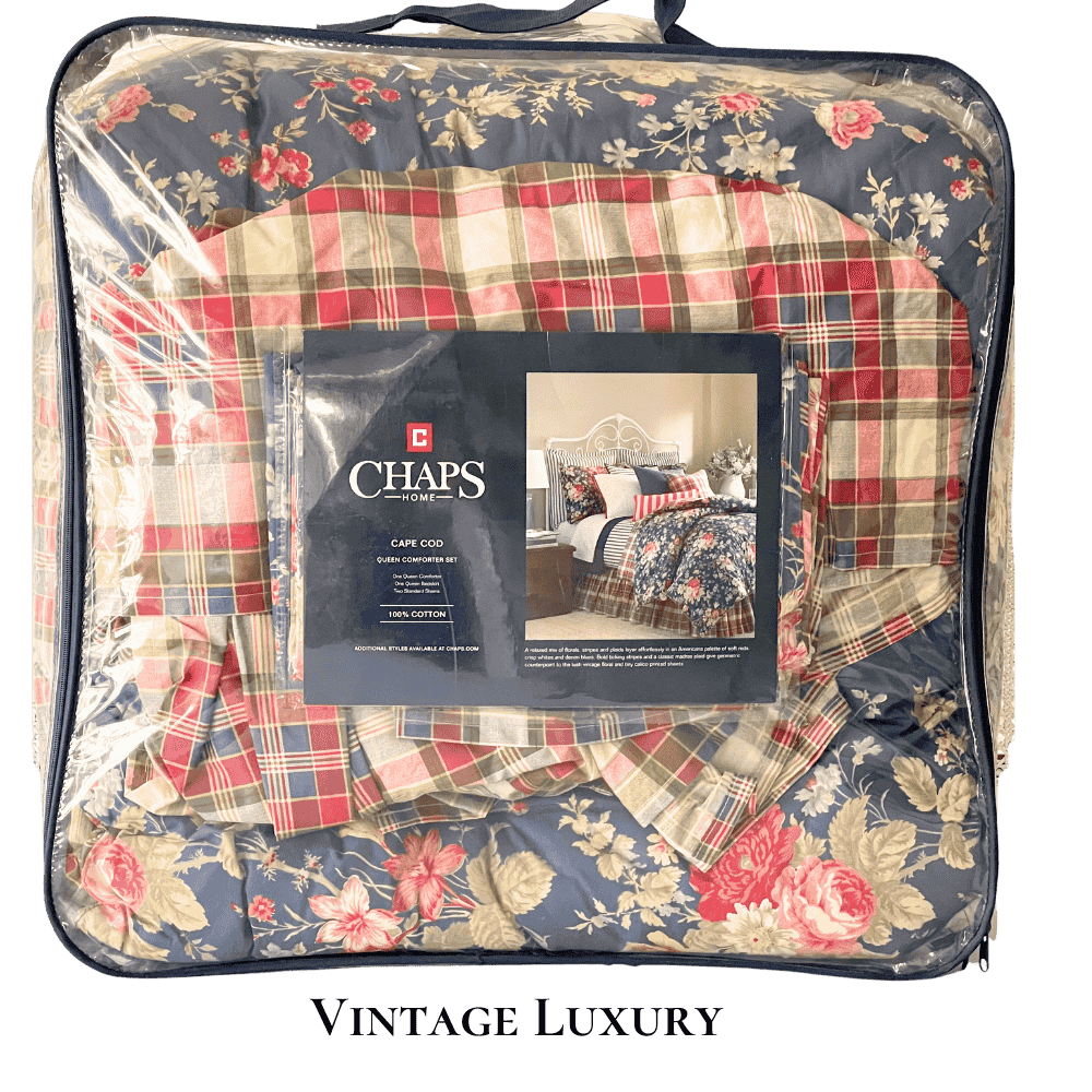 Ralph Lauren Retired Chaps 'Cape Cod' Queen Comforter Set